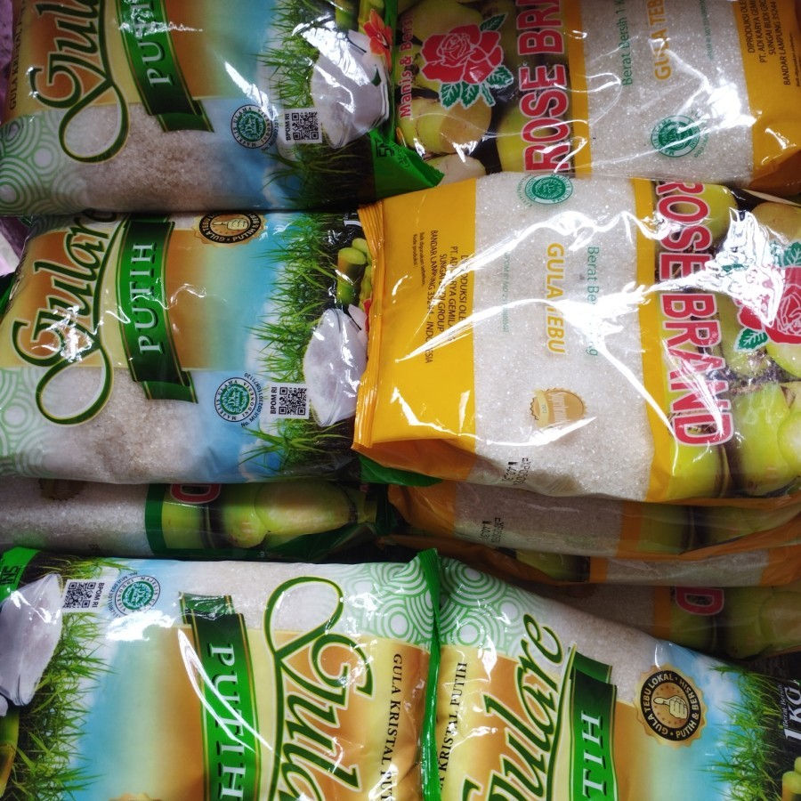 Jual PAKET MURAH!! Gula kemasan 1kg / Gula pasir / 3Pcs | Shopee Indonesia