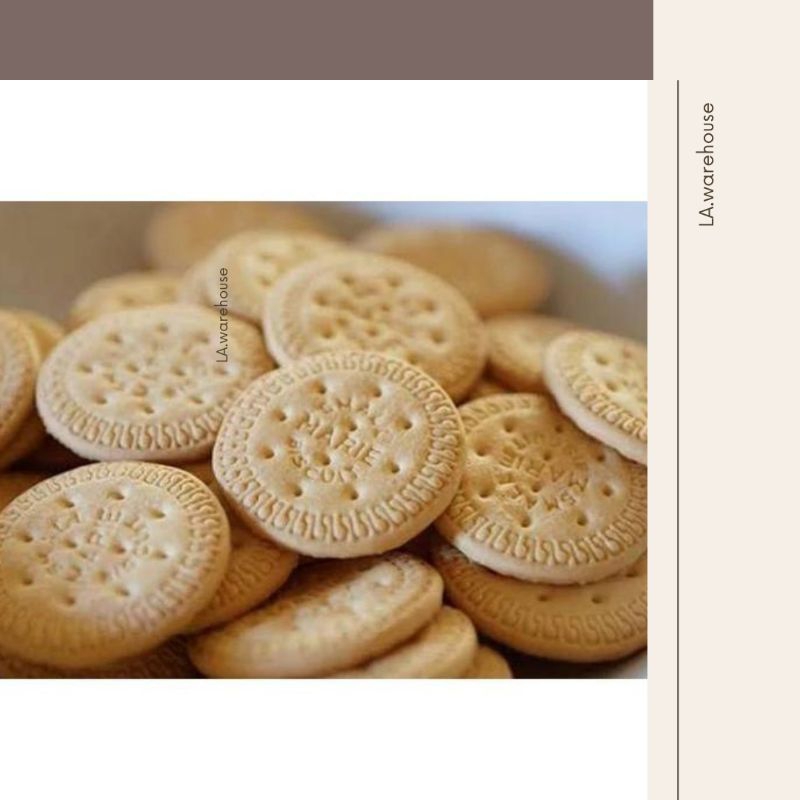 Jual biskuit Marie tanpa susu & telor 500gr / marie vegetarian ...