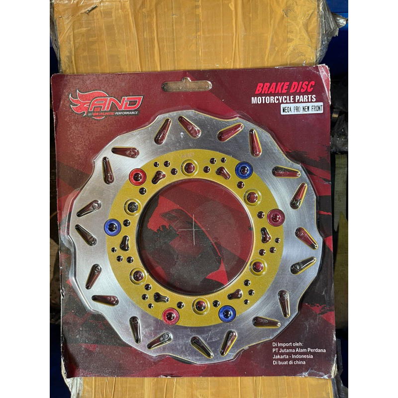 Jual Piringan/Cakram AND Depan Standar ( Mega Pro new ) | Shopee Indonesia