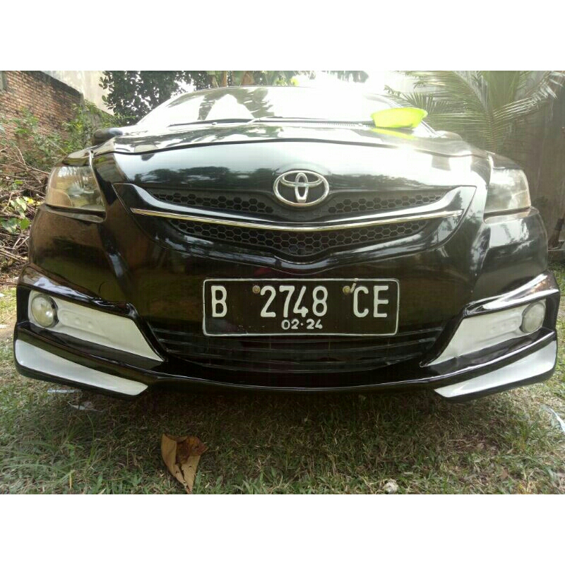Jual bodykit bumper vios gen 2..model new galaxy PLUS SPOILER TRD ...