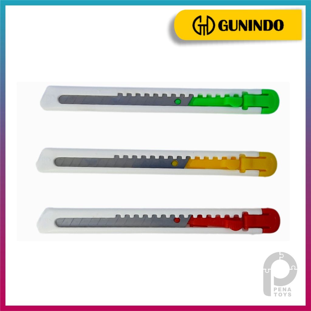 Jual GUNINDO CUTTER SC 9A / CUTTER MINI / CUTTER KECIL | Shopee Indonesia
