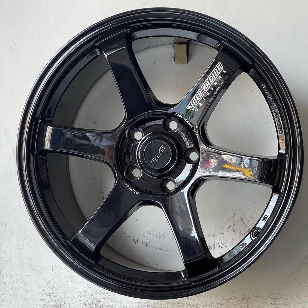 Jual velg te37 R18x8.5 et40 pcd 5x114 velg mobil ring 18 xapnder,civic ...