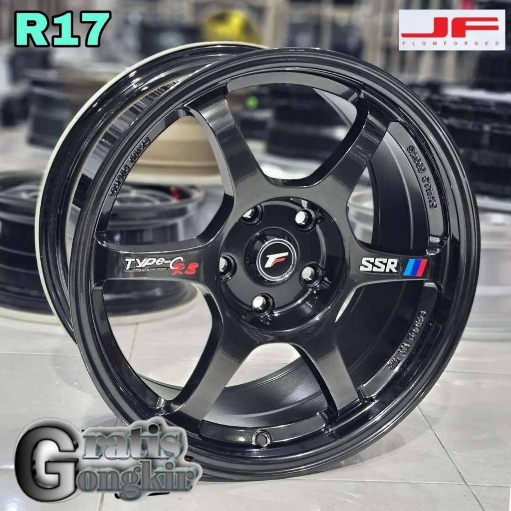 Jual velg SSR Type C Flowforged r17 velg mobil ring 17 civic,hrv,xpander,innova,accord,terios ...