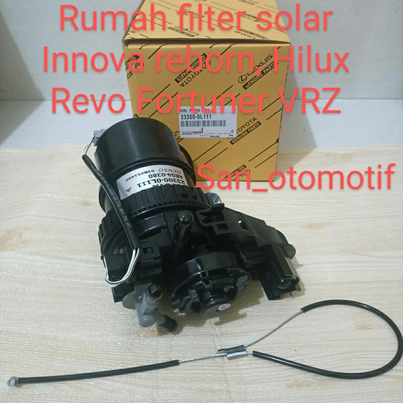 Jual Fuel Filter Assy / Filter Solar komplit Innova reborn, Fortuner ...