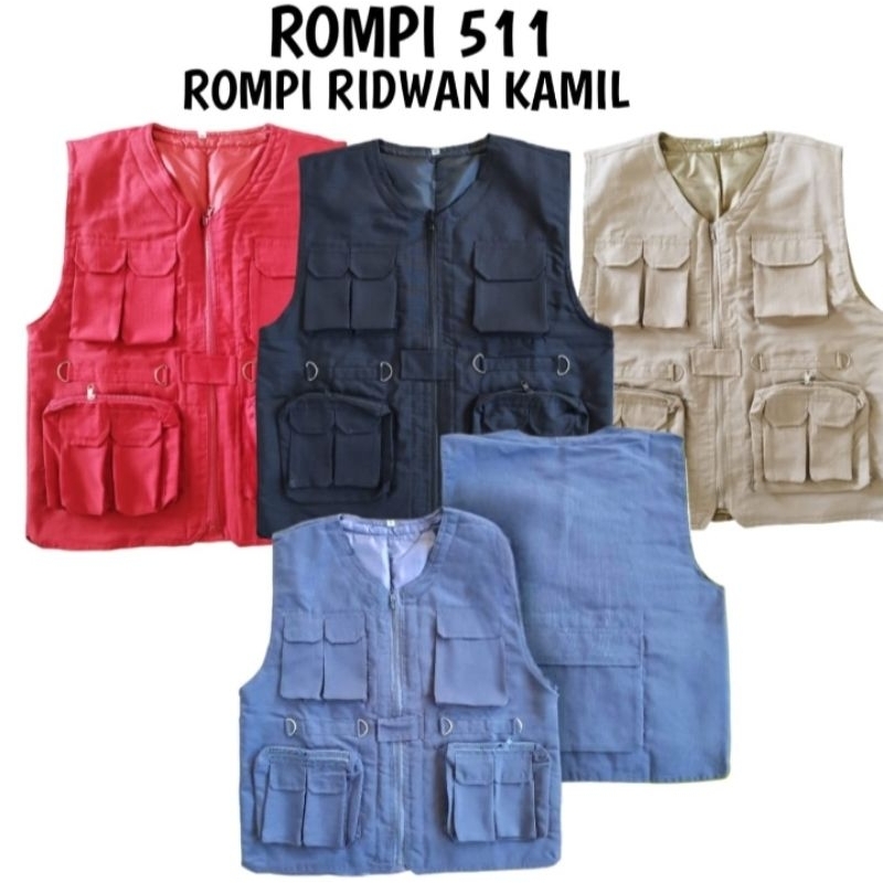 Jual ROMPI TACTICAL 511/ROMPI RIDWAN KAMIL/ROMPI LAPANGAN OUTDOOR/ROMPI ...