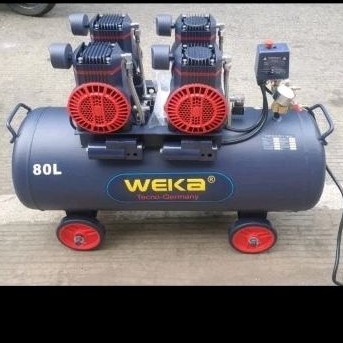 Jual Compresor Angin Listrik 5hp 80 liter WEKA oiless compressor ...