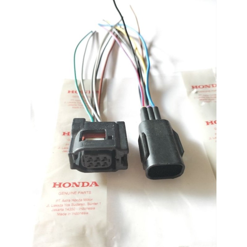 Jual Kabel soket sensor CKP pin 6 cowo cewe Honda Beat fi Beat pop ...