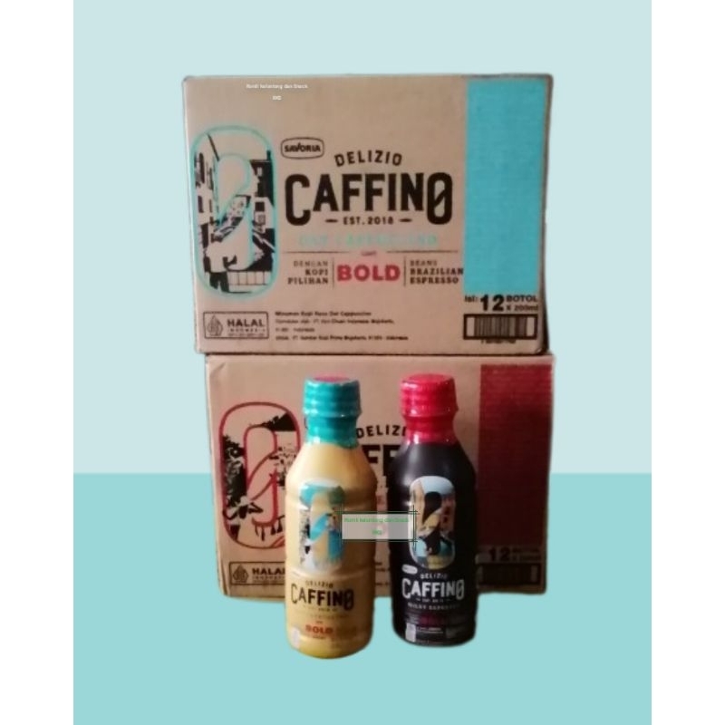 Jual Kopi CAFFINO Ready To Drink 200 ml 1Dus / Karton isi 12 Botol ...