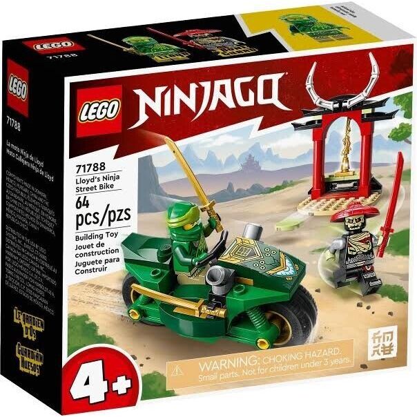 Jual LEGO Ninjago - 71788 Lloyd’s Ninja Street Bike Set Building Kid ...