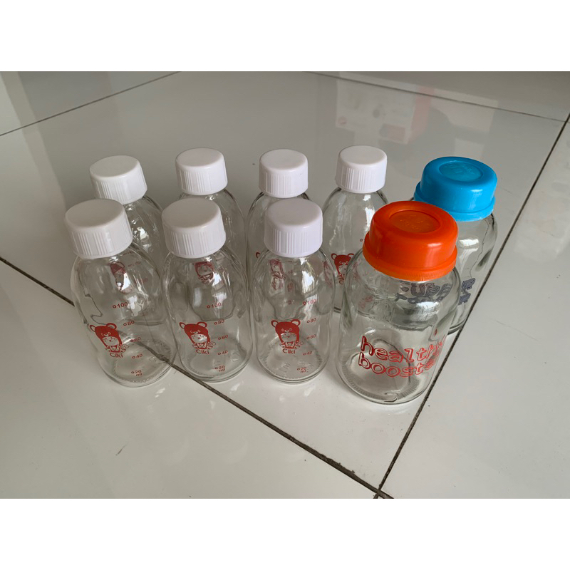 Jual Botol Asi Kaca baby pax rainbow&ciki | Shopee Indonesia