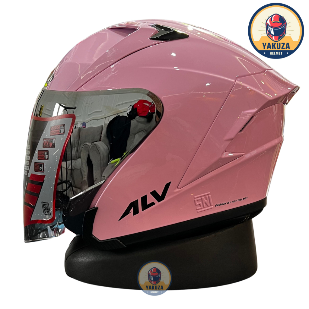 Jual ALV ULTRON PRO HELM HALF FACE SOLID STANDART SNI | Shopee Indonesia