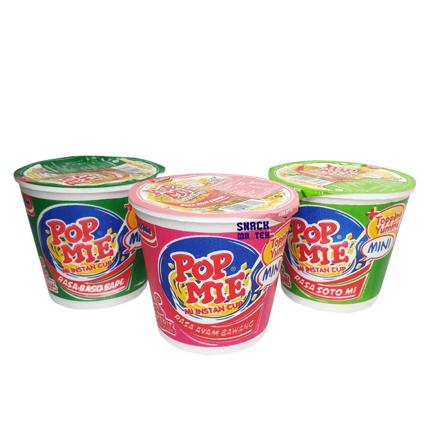 Jual [GROSIR!!] Pop Mie MINI 1 DUS isi 12 PCS - indomie nikmat cup ...