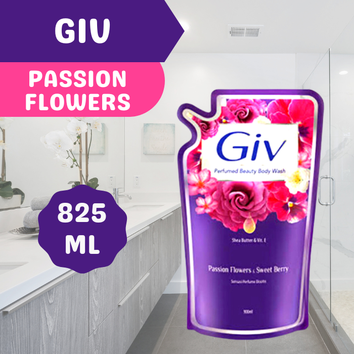 Jual GIV body wash pouch 825 ML | Shopee Indonesia