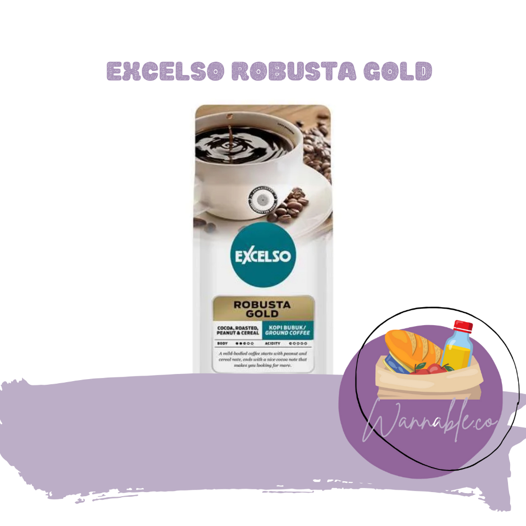 Jual EXCELSO KOPI GOLD PACK DENGAN VARIAN ARABICA ROBUSTA 200G | Shopee ...