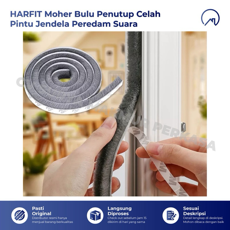 Jual Seal Door Seal Peredam Perekat 3M Penutup Celah Pintu dan Jendela ...