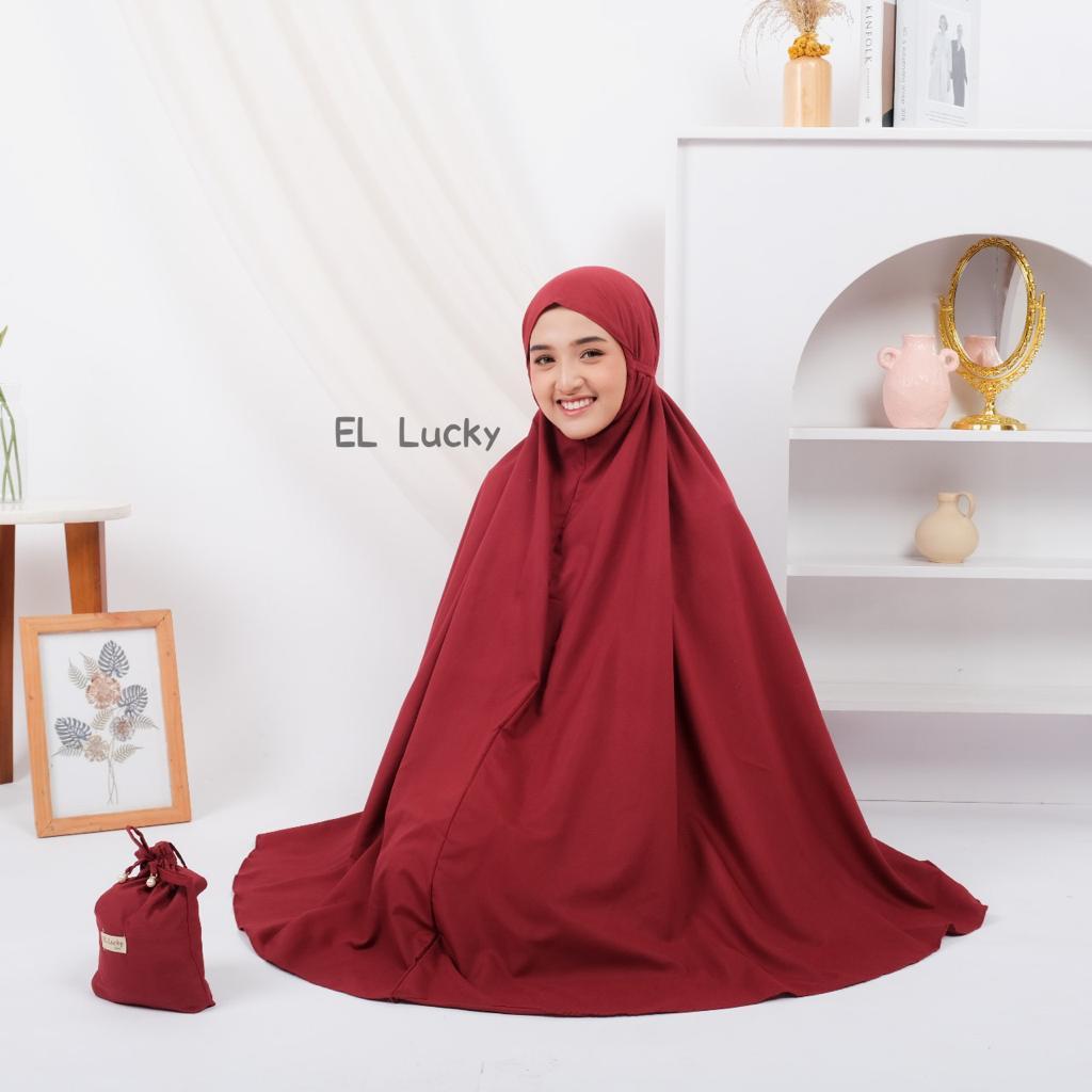 Jual Mukena Traveling Pouch Katun Rosella | Shopee Indonesia