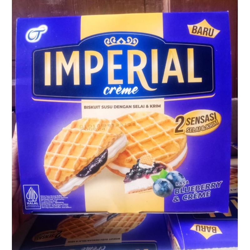 Jual Imperial creme Raspberry/Blueberry (12 pc) | Shopee Indonesia