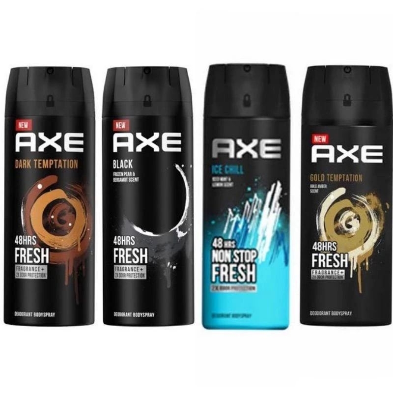 Jual AXE Deodorant Spray Parfum All Variant 135ml ( Kemasan Baru ) | Shopee Indonesia