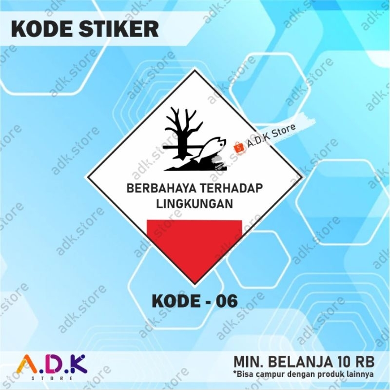 Jual STIKER SIMBOL LIMBAH B3 | STIKER LABEL LIMBAH B3 | Shopee Indonesia