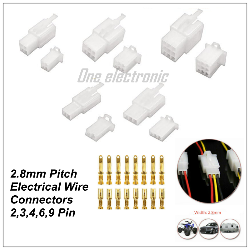 Jual Socket Kabel terminal 1 Set Male Female 2P 3P 4P 6P 9P Soket ...