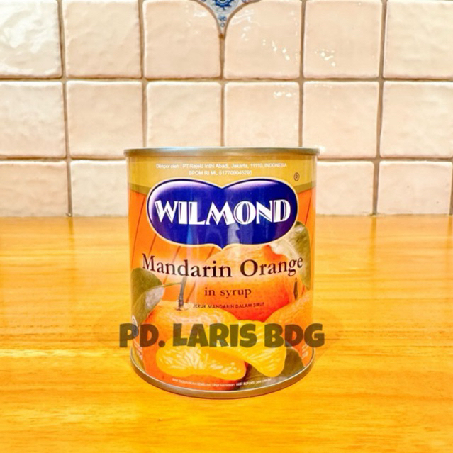 Jual WILMOND MANDARIN ORANGE 312GR (JERUK MANDARIN DALAM SIRUP ...