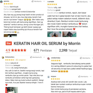 Jual Morrin Perawatan Rambut All in One - Paket Serum + Spray Mist ...