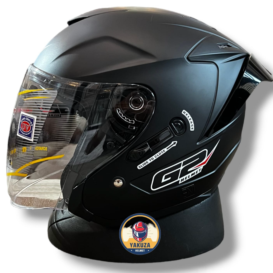 Jual Modis.. HELM G2 OPTIMAXX SOLID DOUBLE VISOR STANDART SNI 77 ...
