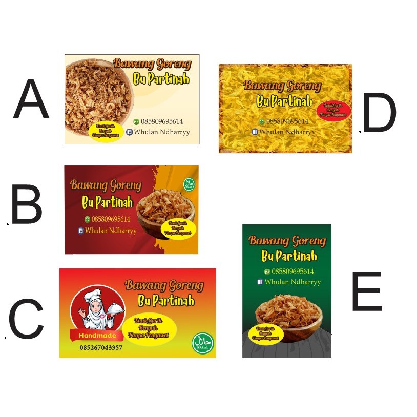 Jual sticker bawang goreng | Shopee Indonesia