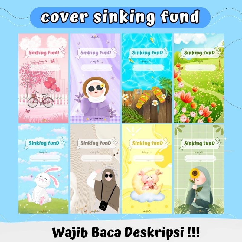 Jual [1 Lembar] Cover sinking fund cover isi binder A6 | Shopee Indonesia