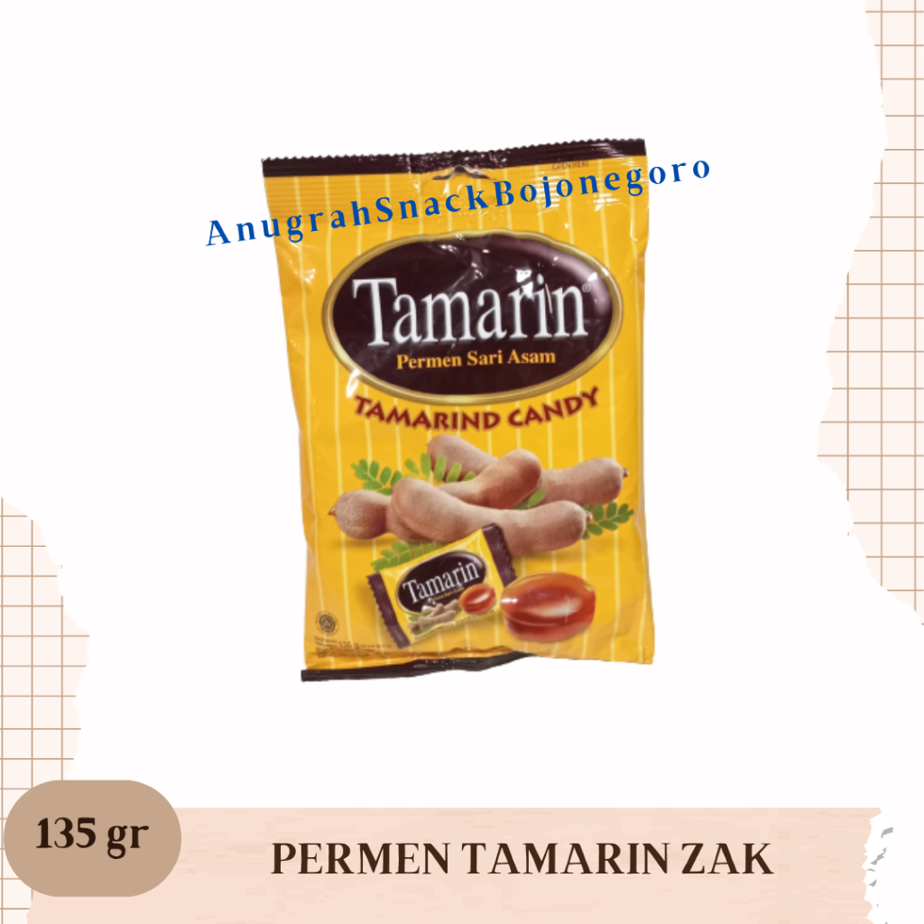Jual Tamarin Permen Sari Asam Zak 135gr | Shopee Indonesia