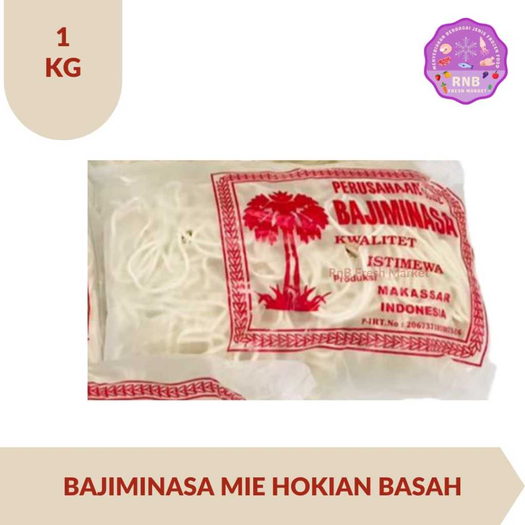 Jual Bajiminasa Mie Hokian Basah 1 Kg | Shopee Indonesia