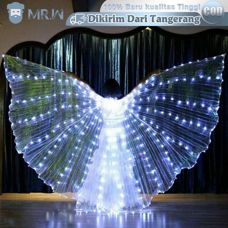 Jual Sayap Kerub Belly Dance Led Kostum Sayap Malaikat Kostum Sayap ...