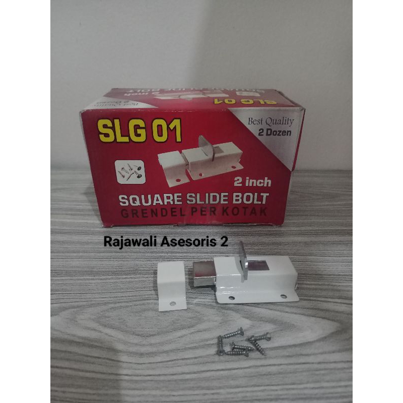 Jual Selot Slot Grendel Per Pintu Jendela Kotak 2 Inch SLG SOLIGEN ...