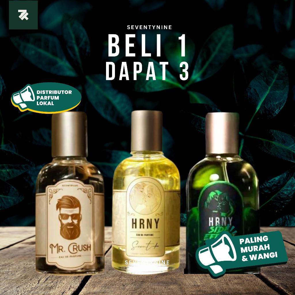 Jual BUY 1 GET 3 PARFUM HRNY SIDE EFFECT PARFUM MR CRUSH & PARFUM HRNY ...