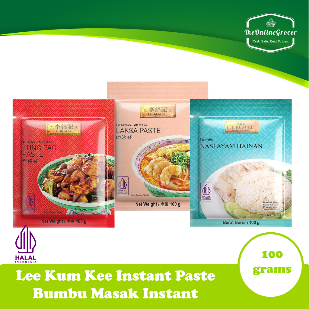 Jual Lee Kum Kee Instant Paste - Kung Pao / Laksa / Nasi Ayam Hainan ...