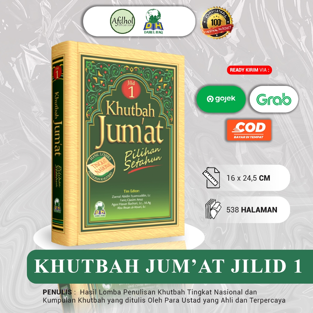 Jual Khutbah Jumat Pilihan Setahun Jilid 1 - Kumpulan Khutbah yang ...