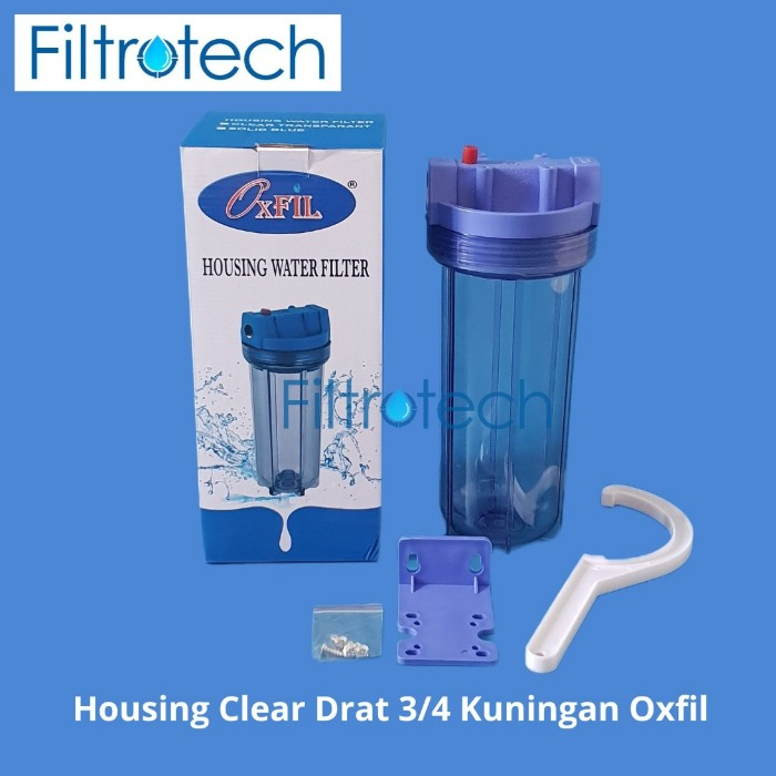 Jual Housing Filter OXFIL CLEAR DRAT 3/4 Kuningan | Shopee Indonesia