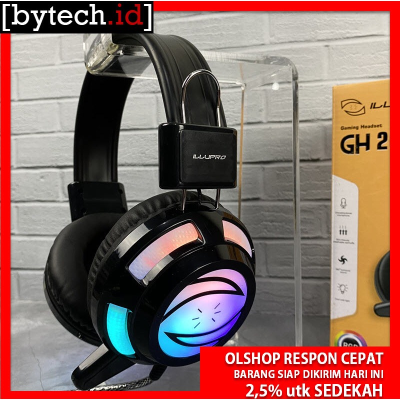 Jual Gaming Head Set Illupro GH-200 RGB | Shopee Indonesia
