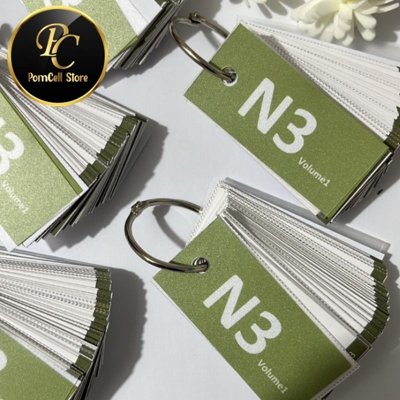 Jual FLASH CARD KANJI N3 BAHASA JEPANG [600 KANJI] Kartu Kanji N3 | Shopee Indonesia