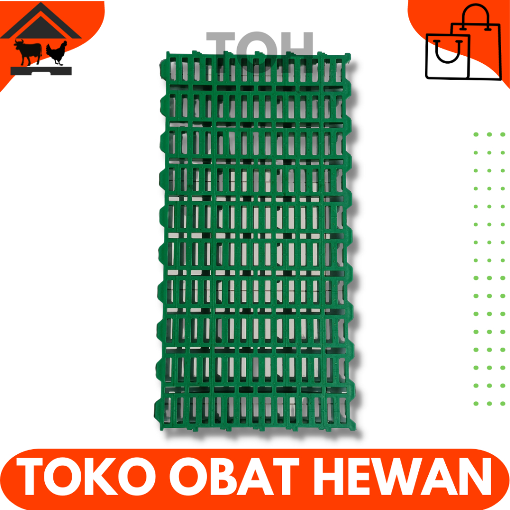 Jual SLAT KANDANG PLASTIK 50 X 100 1PCS - Alas Kandang Lantai Kandang Kambing Domba Babi ...