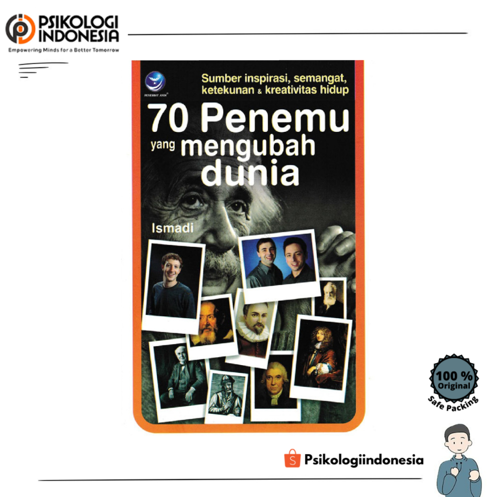 Jual 70 Penemu Yang Mengubah Dunia, Sumber Inspirasi, Semangat ...
