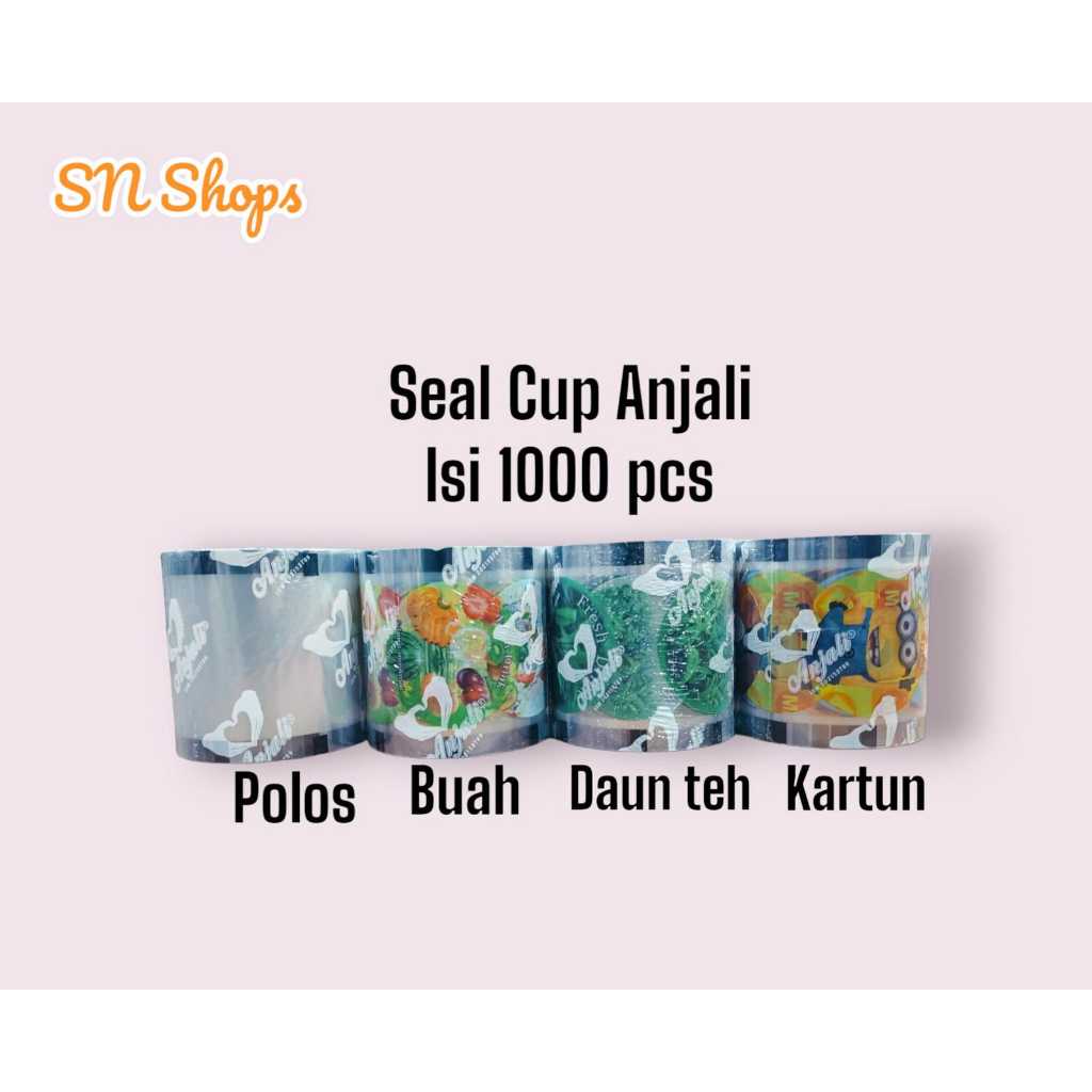 Jual Sealer Cup Anjali Gambar / Sealer Cup Motif / Lid Gelas Kartun ...
