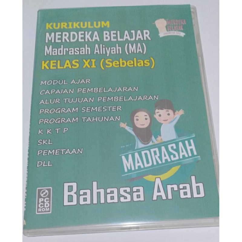 Jual CD Perangkat Pembelajaran Modul Ajar Kurikulum Merdeka Bahasa Arab ...