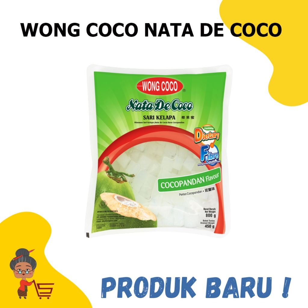 Jual WONG COCO NATA DE COCO 800gr / WONG COCO NATA DE COCO / WONG COCO ...