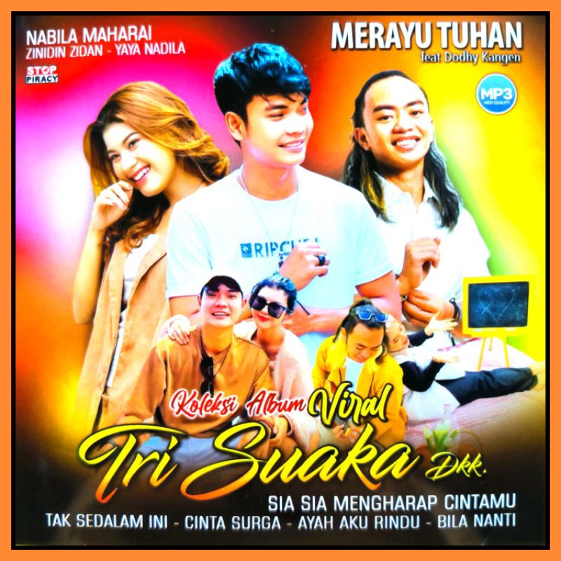 Jual Kaset Mp3 Special Album Cover Akustik Tri Suaka Terbaru - Kaset Cd ...