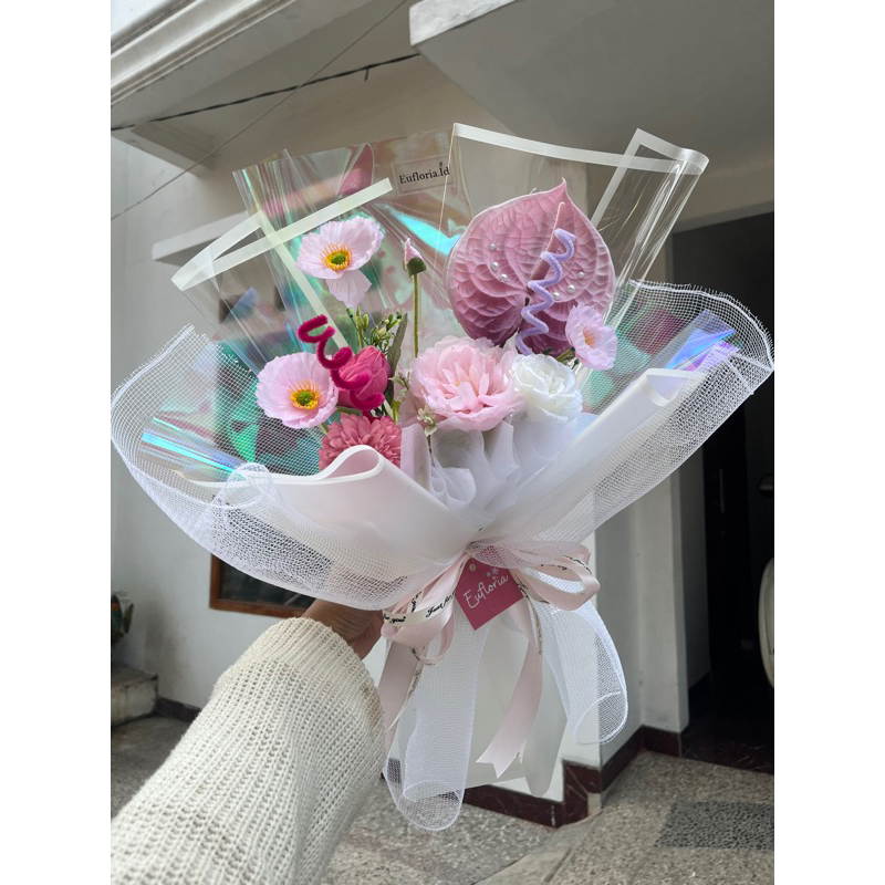 Jual Buket Leony, Buket bunga wisuda,buket bunga sempro,buket bunga ...