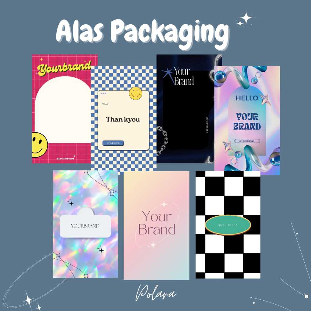 Jual (Include Plastik) Custome Alas Freebies |Alas Packing | Alas ...