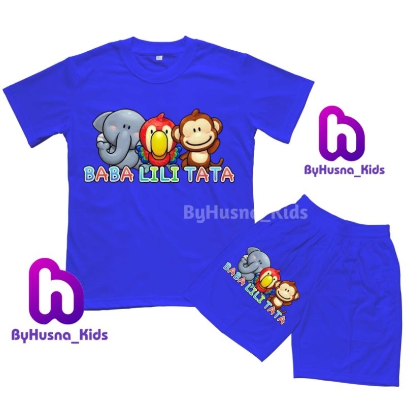 Jual BALITA BABA LILI TATA SETELAN KAOS ANAK CEWEK COWOK BABA LILI TATA ...