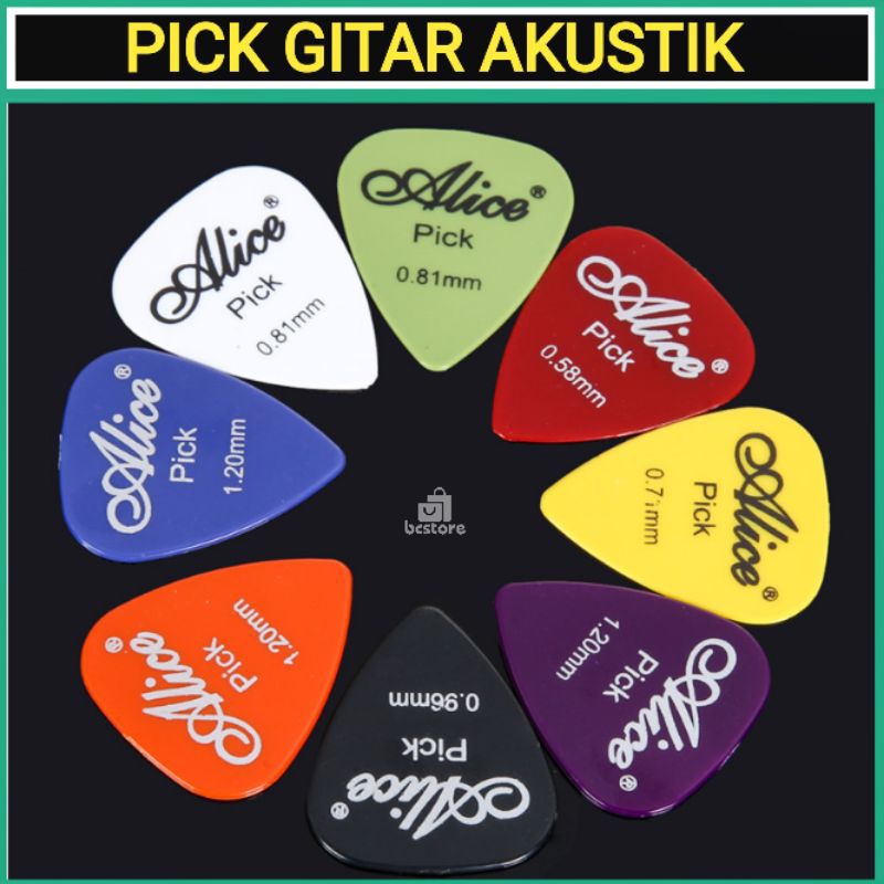 Jual Alice Pick Gitar Akustik 1 PCS - A011A | Shopee Indonesia