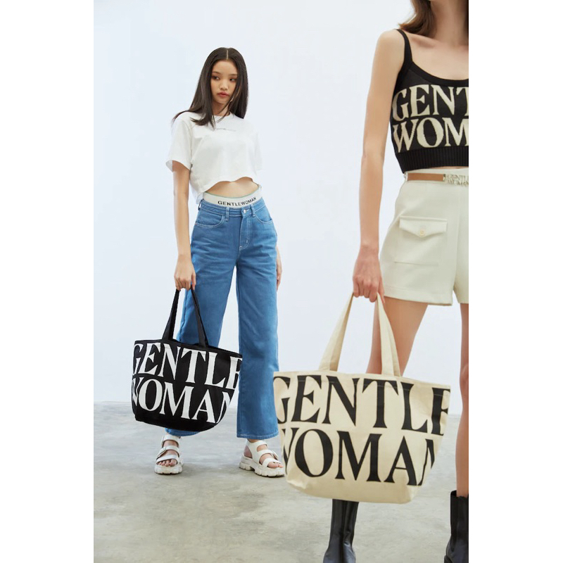 Jual READY GENTLEWOMAN CANVAS TOTE BAG ORIGINAL THAILAND WITH TAG | Shopee Indonesia